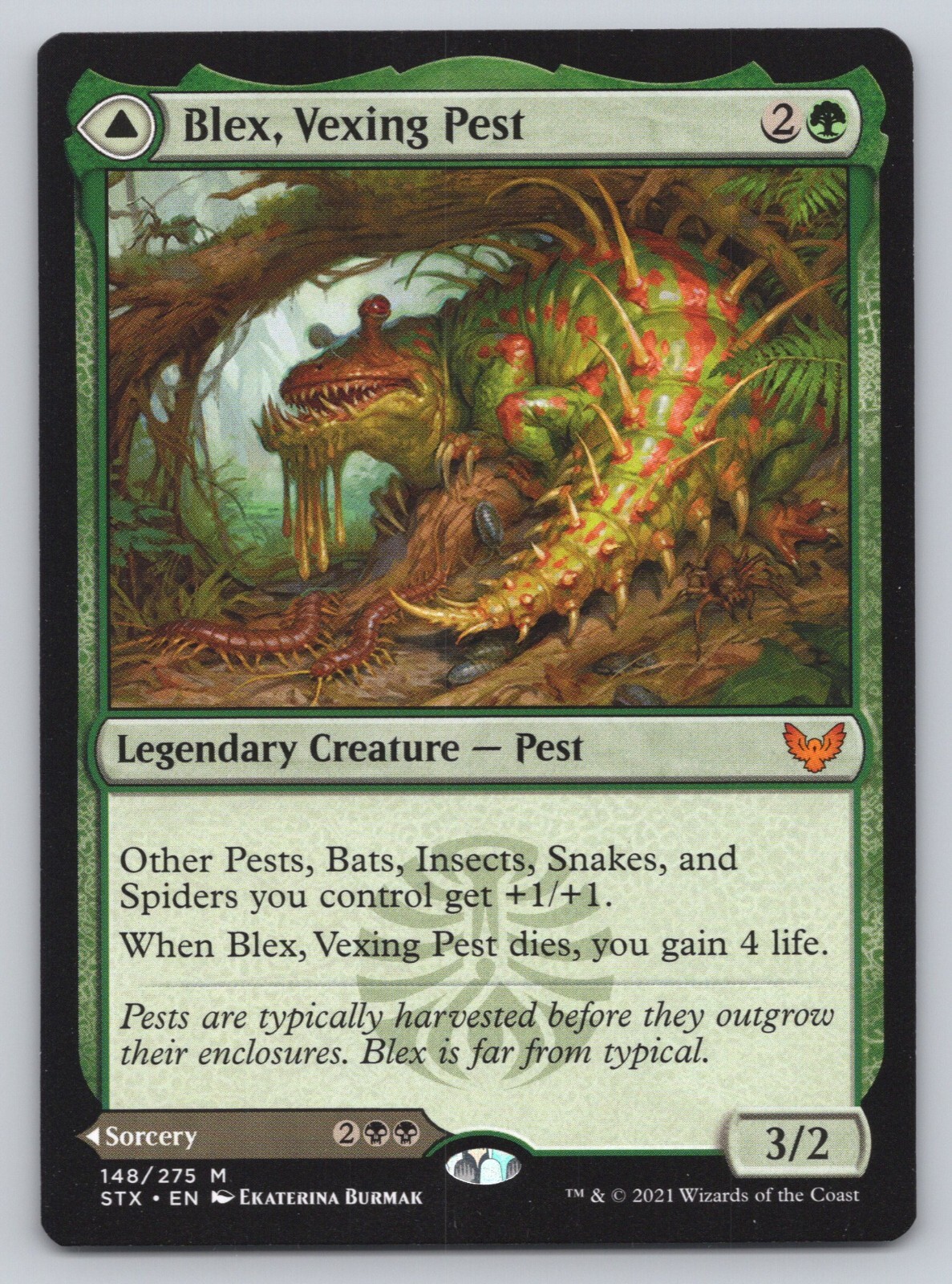 MTG - Blex, Vexing Pest - Strixhaven: School of Mages (STX) -D553 | eBay