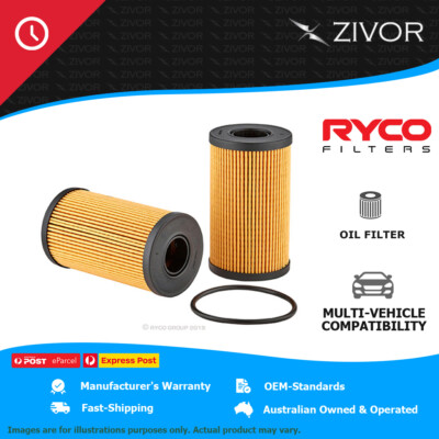 New RYCO Oil Filter For LAND ROVER RANGE ROVER VELAR L560 D180 R2858P ...