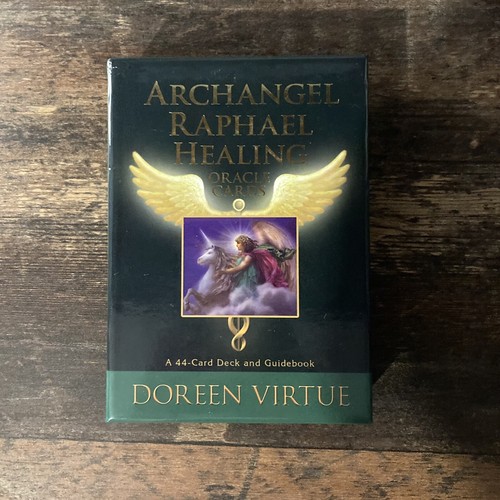 Archangel Raphael's Healing Oracle Cards Doreen Virtue.44 Card Deck ...