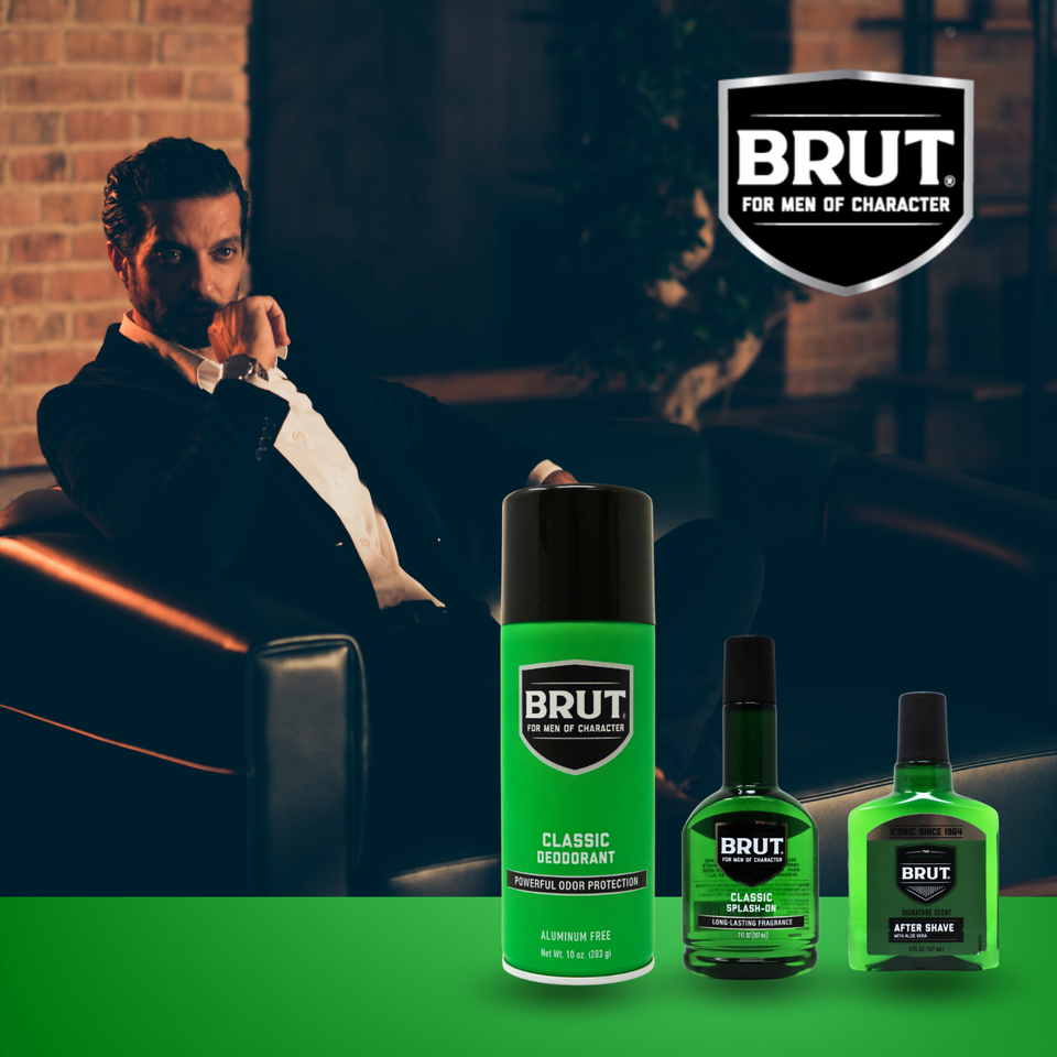 Brut Fragrance Gift Set Deodorant Spray, Cologne, & Aftershave | eBay
