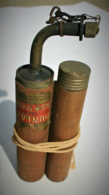 Vintage Dunlap Self Generating Blow Torch Tool Metal Solder Old w ...