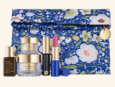 Estee Lauder 6pc Re-Nutriv ANR Skincare Makeup Travel Gift Set, New ...