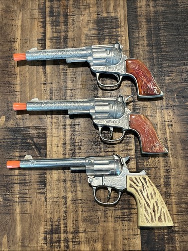 Vintage Hubley/Rodeo - Halco/Buffalo Bill cap gun lot As Is! | eBay
