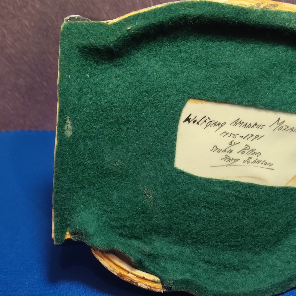 Reg Johnson Mozart Porcelain Figurine Hand Painted | eBay