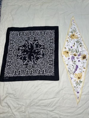 Small Scarf Cotton 2 Pieces Women's Scarf | eBay UK