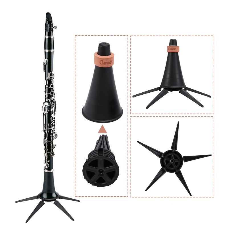 Clarinet Stand Holder 5-Leg Metal Clarinet Stand Portable Clarinet ...