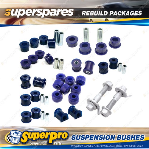 Front + Rear SuperPro Suspenison Bush Kit for Mitsubishi Magna TN TP ...