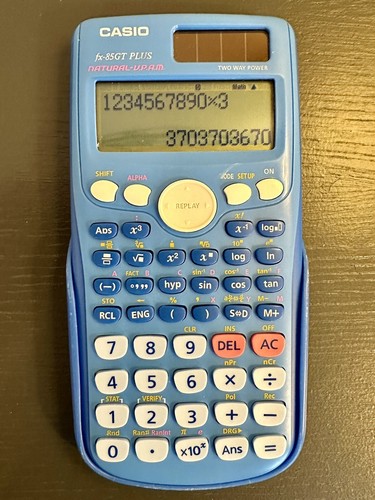 Casio FX-85GT Plus Scientific Calculator - Blue GCSE 4971850189077 | eBay