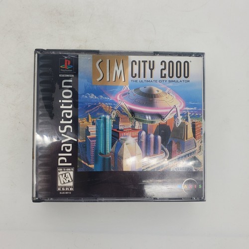 Sim City 2000 (Sony Playstation PS1) COMPLETE CIB TESTED & WORKS | eBay