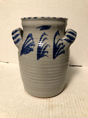JAMESTOWN POTTERY UTENSIL CROCK | eBay