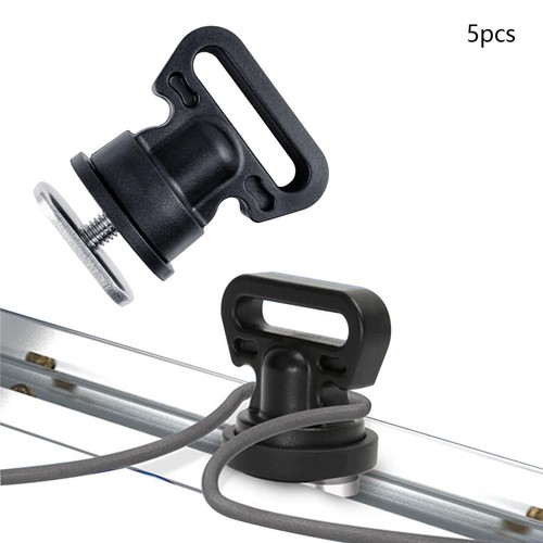 5Pcs Kayak Hardware Track Mount Vertical Tie Downs for Rowing Kayaking ...