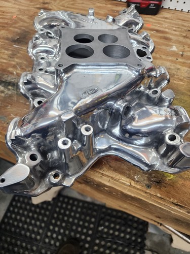 Boss 351 Polished Original Intake Manifold | eBay