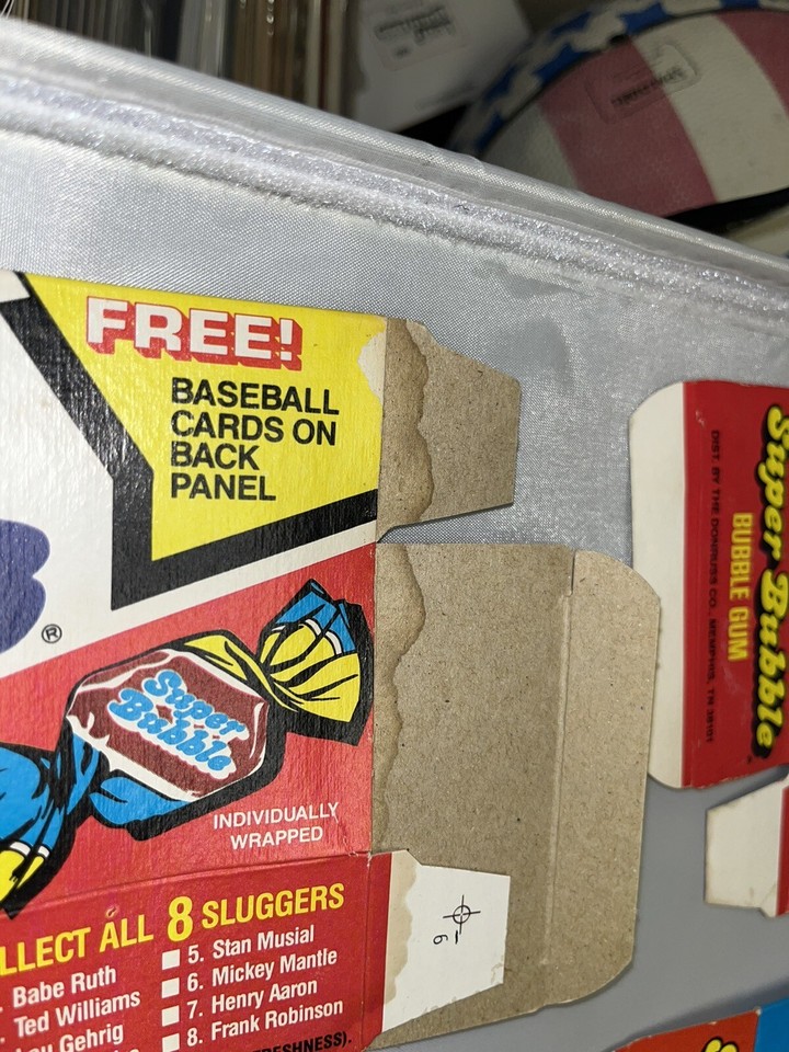 Ruth Aaron+ Super Bubble Box Sluggers of Hall of Fame Complete Set ...