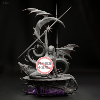 YUFAN Siren Female 1/24 Unpainted Resin Figure Model Kits Unassembled A ...