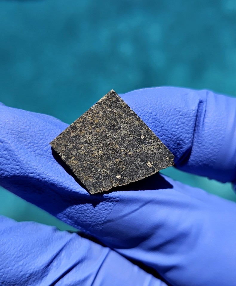 Meteorite**NWA 12008, LUNAR MARE BASALT**2.092 grams, Extremely Rare W ...