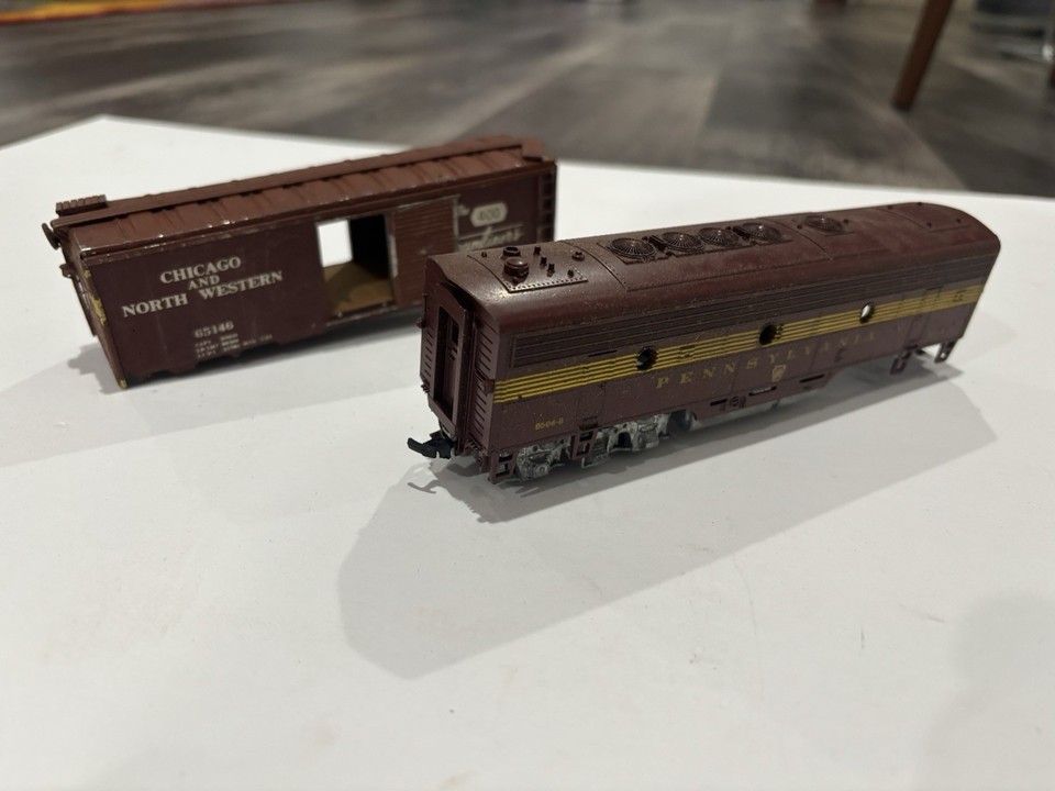 Vintage HO Scale Train Set Lot Cary / Varney 1940s / 1950s 20+ Pieces ...