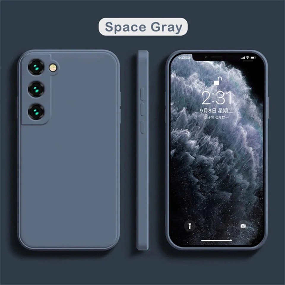 Liquid Silicone Case Samsung Galaxy S26 S25 S24 S23 S22 Luxury Slim ...