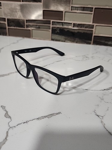 Ray-Ban RB 7025 Polished Black 2000 55-17-145 Eyeglasses Frames | eBay