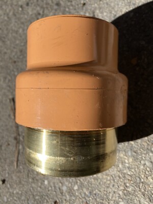 Tyco Blazemaster 2" Slip x 2" FNPT Threaded Connection CPVC Adapter New ...