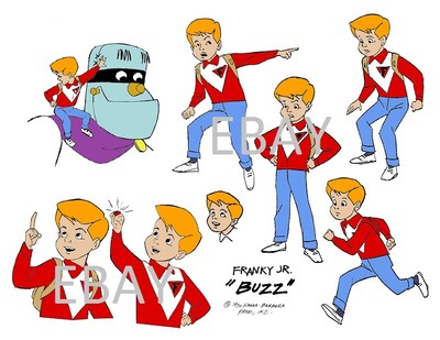 FRANKENSTEIN JR. MODEL SHEET HB TV - BUZZ CONROY | eBay