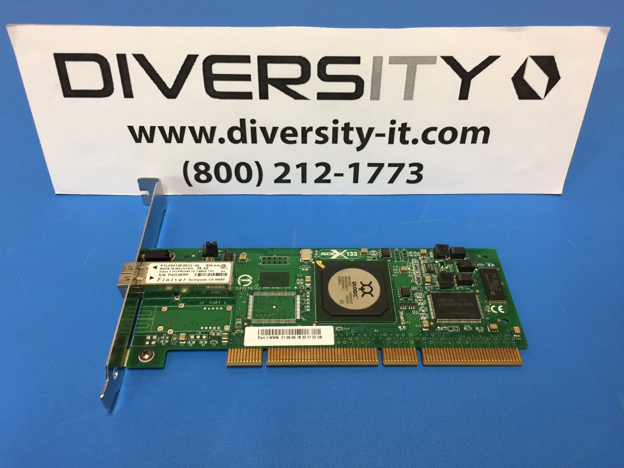 QLogic QLA2340 2GB PCI-X Fibre Channel Card FC5010409-60 *LOT OF 2* | eBay