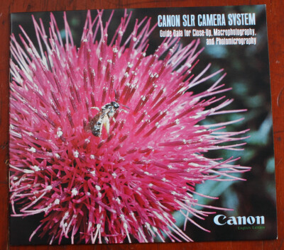 CANON SLR CAMERA SYSTEM GUIDE DATA, 1968/207698 | eBay
