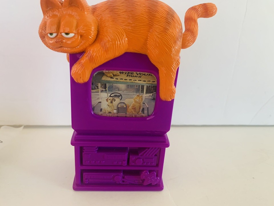 Garfield The Movie Fortune Telling Toy Alarm Clock 2004 Plus Garfield ...