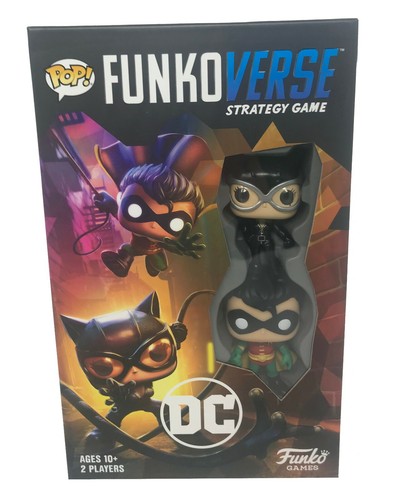 FunkoVerse Strategy Game DC Batman Themed 2 Players Age 10+ Pop Figures ...