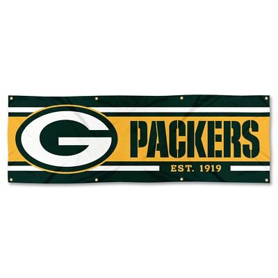 Green Bay Packers Large 6 Foot Banner | eBay