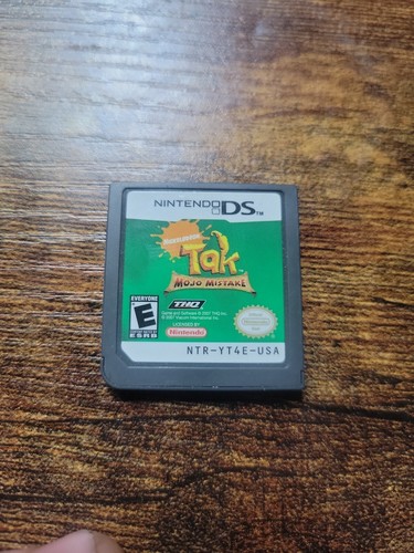 Tak Mojo Mistake Nintendo DS Authentic Tested Cartridge Only | eBay