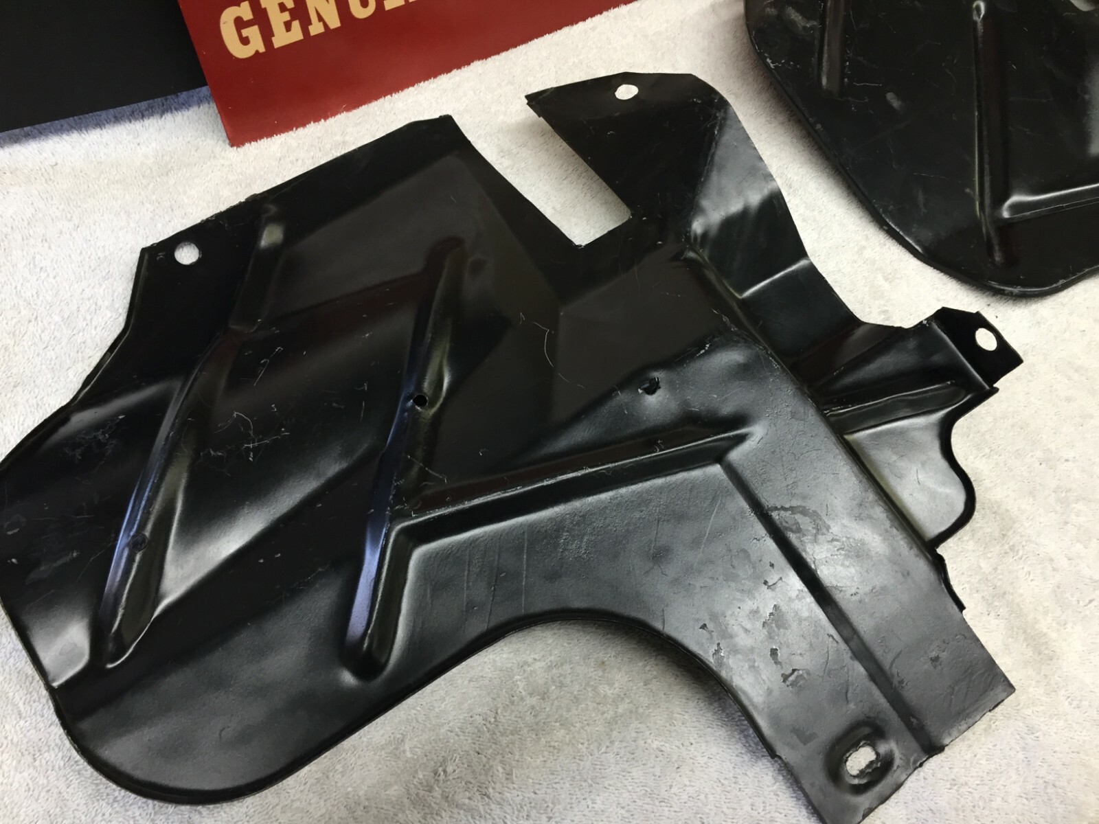 1955 1956 Ford Y-Block Engine Slash Pans ( R & L ) Very Nice | eBay