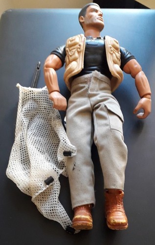 Figurine Action Man / Net Trapper (Trappeur) - Hauteur : 32 Cm - Hasbro ...