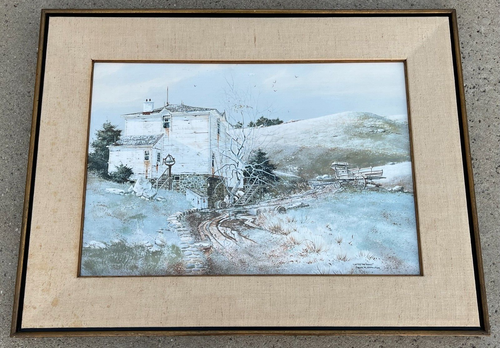 Frank M. Hamilton "After the Rains" Original Oil/ Masonite Painting ...