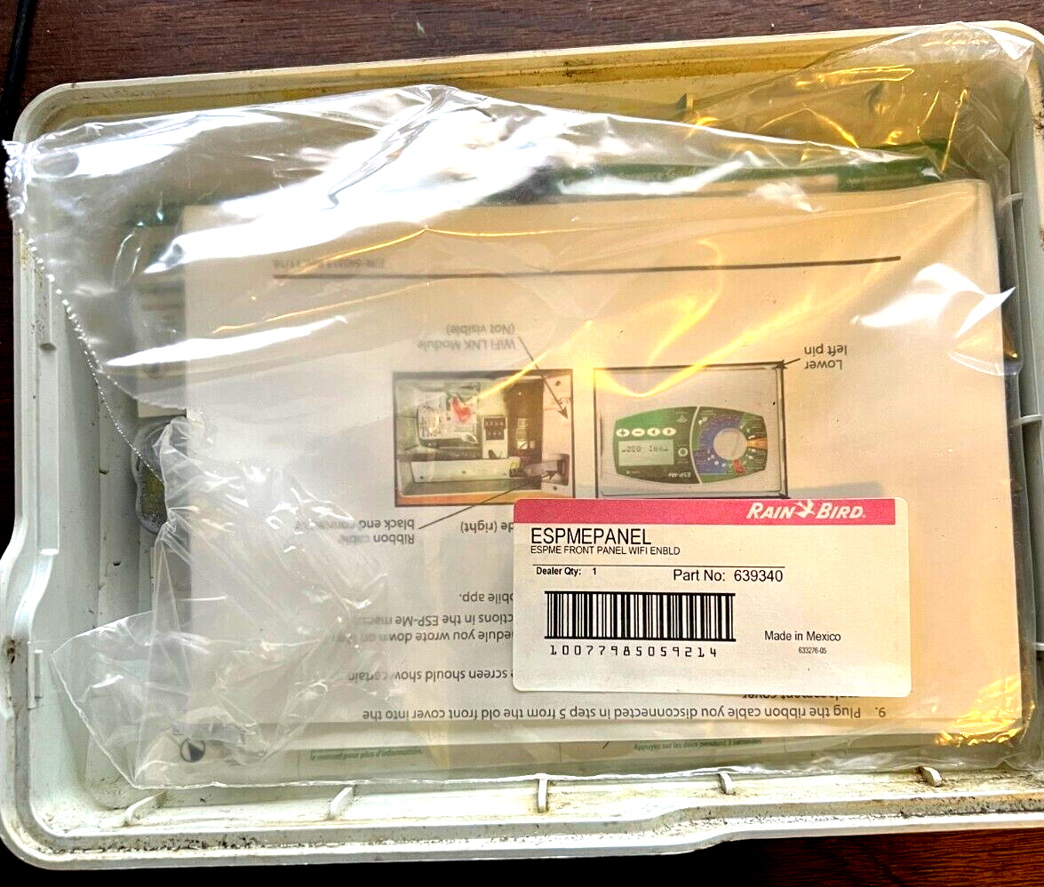 Rain Bird ESP-Me Wi-Fi Compatible Front Panel for sale online | eBay