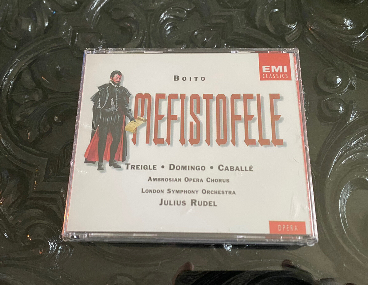 BOITO MEFISTOFELE Opera in Four Acts (2 CD's) Musical Heritage Society ...