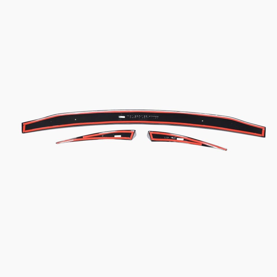Fit For Porsche Macan 2014-2017 Rear Middle Trunk Spoiler Wing Lip ...