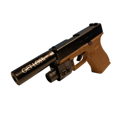 Gun Torch Lighter Automatic Pistol Refillable Butane Gas Gun Shaped ...