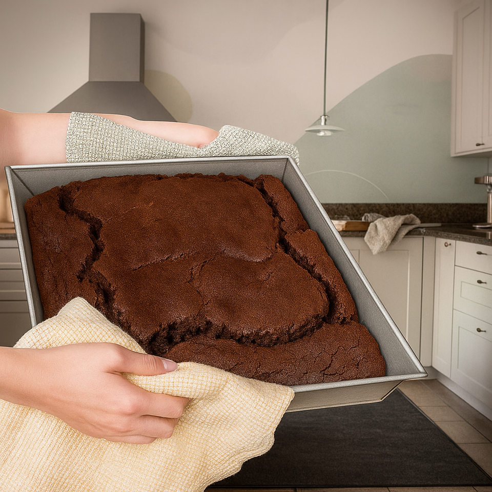 Single Square Cake Tin 6'' 8'' 10'' 12'' – Choose 3" or 4" Depth ...