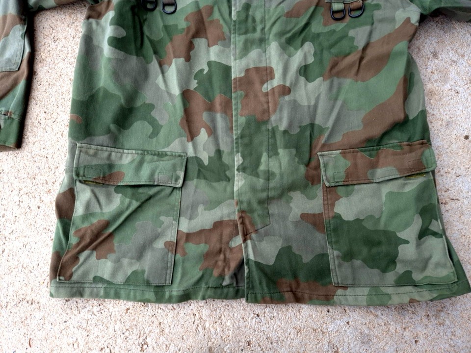 Yugoslavian army JNA m89 camouflage pattern jacket military serbia ...