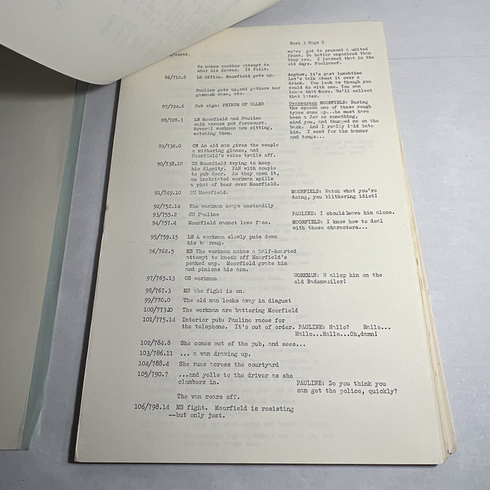 1965 IT HAPPENED HERE Original WWII Movie Script: Pauline Murray ...
