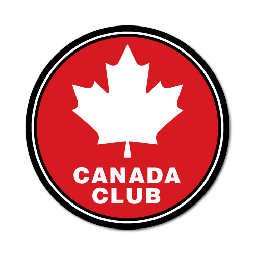 Canada Club Sticker Flag Bumper Water Proof Vinyl 7619HP | eBay