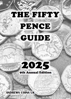 The Fifty Pence Guide 2025, 50p Price Guide Book Kew, Salmon, Christmas ...