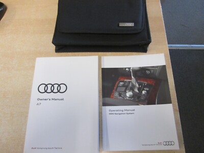 Audi A7 Owners Handbook/Manual and Pack 15-17 INC MMI SAT NAVIGATION ...