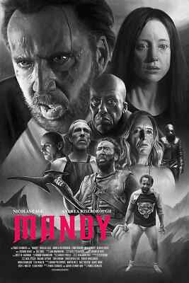 Mandy Movie Film Nicholas Cage Poster Giclee Print Art 16x24 Mondo | eBay