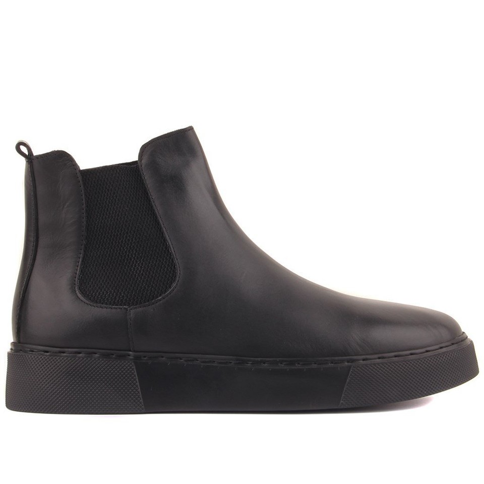 %100 Genuine Leather Mens Chelsea Boot - Sport Casual Man Chelsea Boot ...