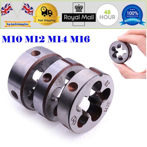 Metric Thread Cutting Die Set - M10, M12, M14, M16 Right Hand for ...