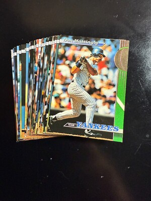 1993 Topps Stadium Club Team Set Yankees EX/EXMT | eBay