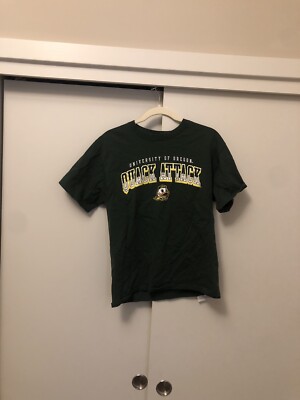 University of Oregon Ducks Quack Attack Tshirt Russell Size M | eBay