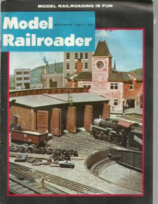 Model Railroader November 1969 PRR N1s 2-10-2 Loco & Perris CA Station ...