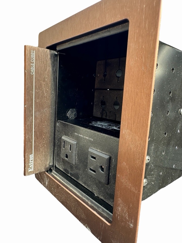 Extron HSA Cable Cubby 700 US 16-1405-02 CABLE ACCESS ENCLOSURE AV ...
